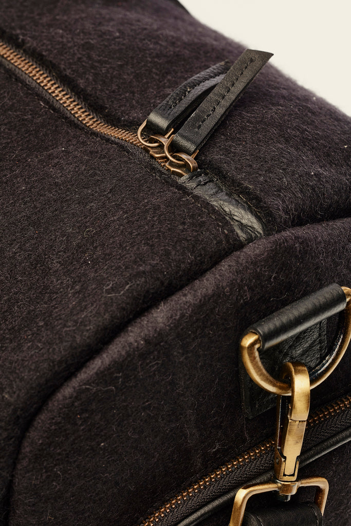 The Weekender - Midnight Black | Bag | Honest Wolf