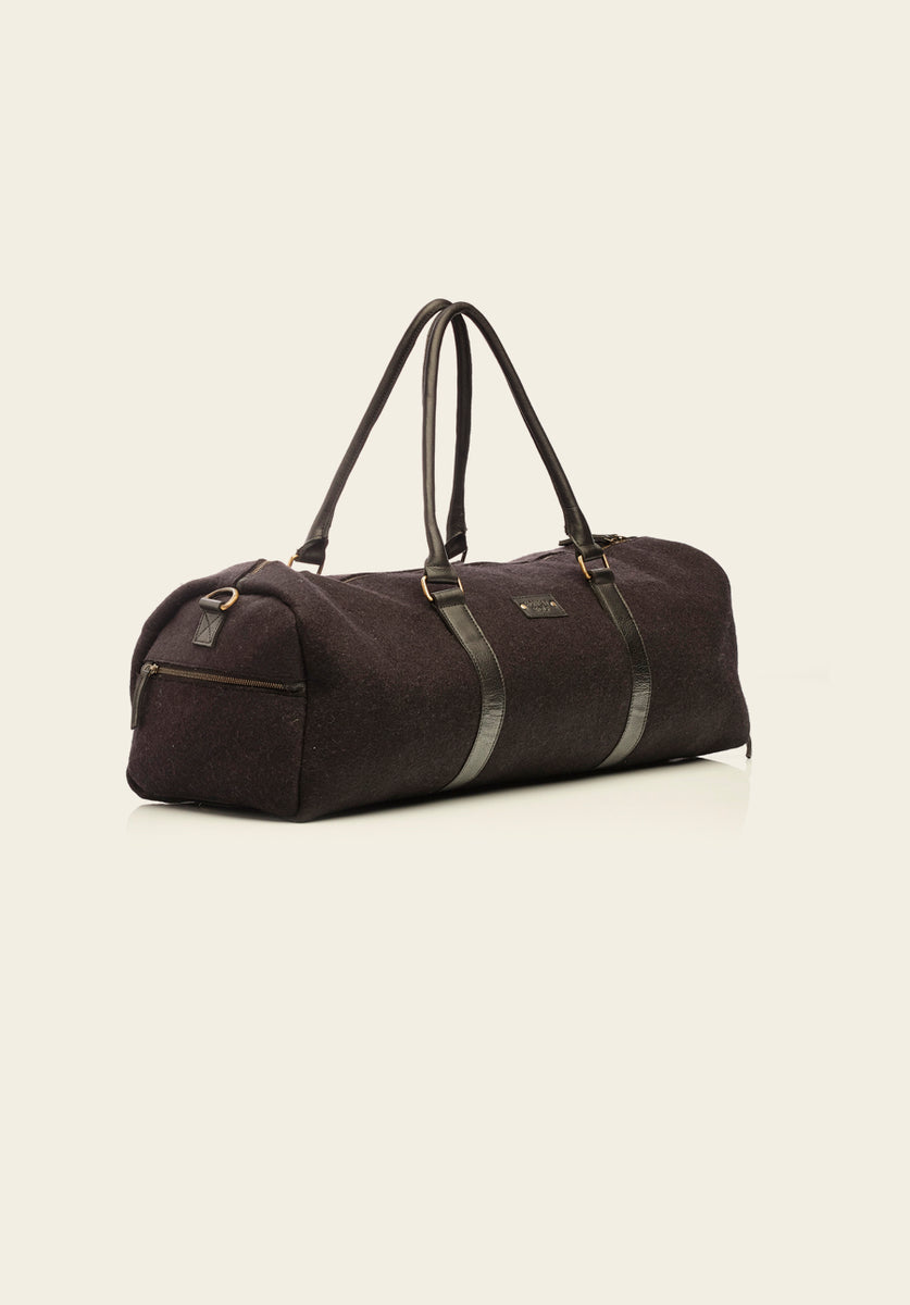 The Weekender - Midnight Black | Bag | Honest Wolf