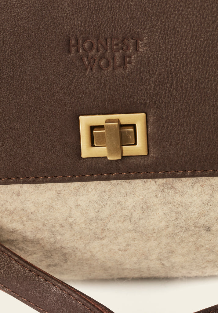 The Crossbody - Taupe – Honest Wolf