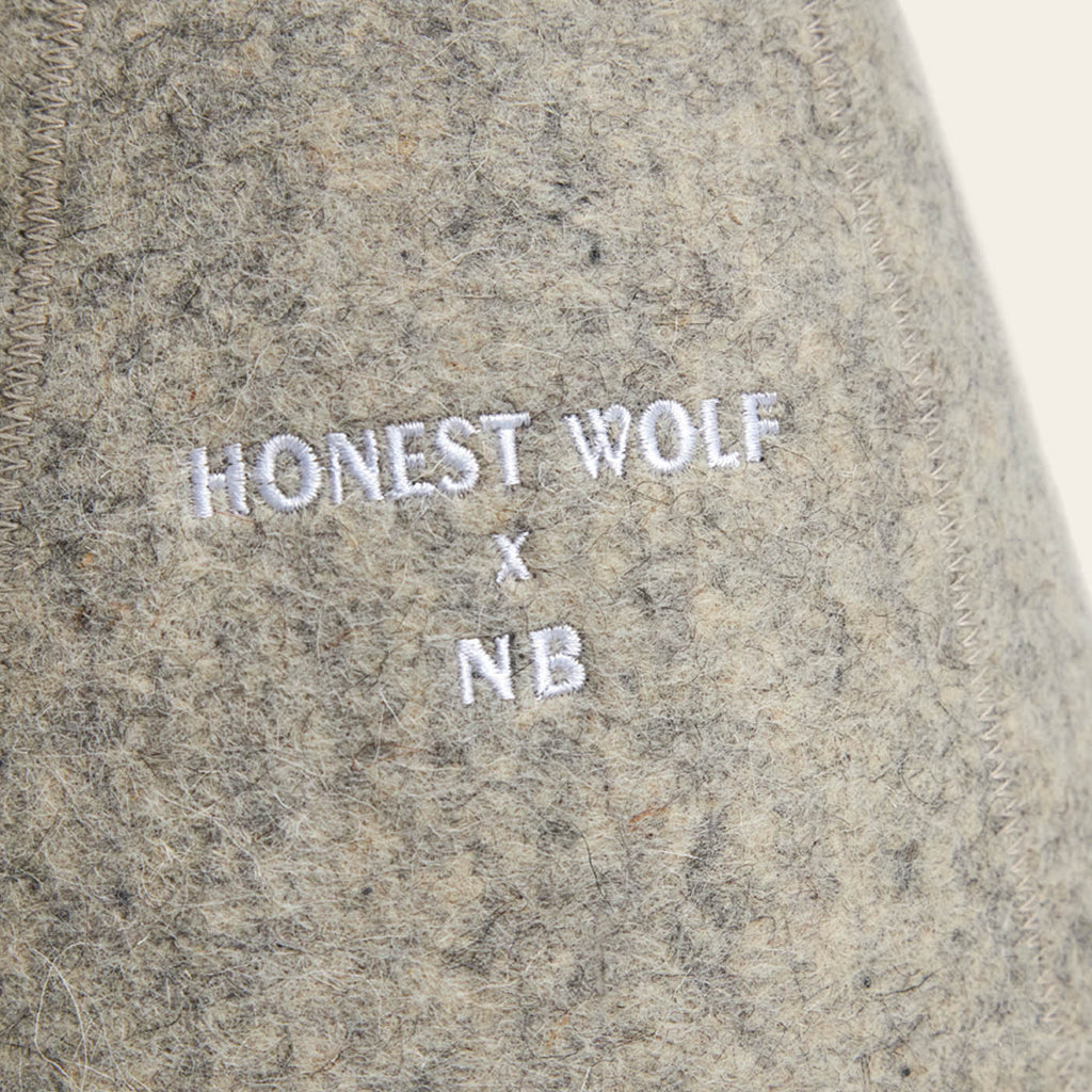 Honest Wolf x Nigel Beach Sauna Hat (Navy)