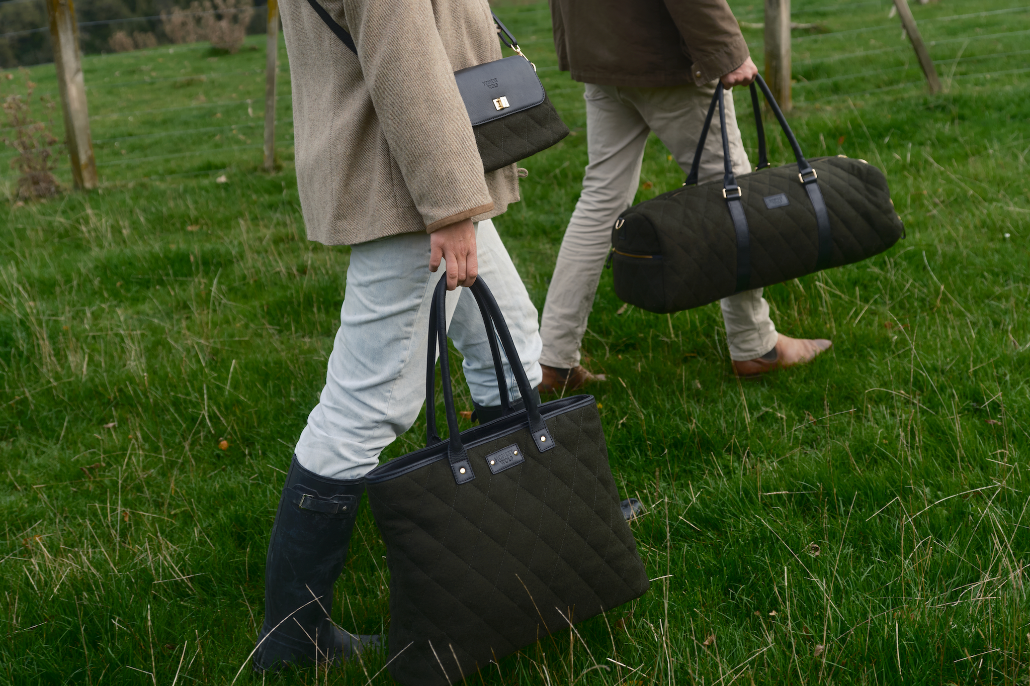 The Weekender - Midnight Black | Bag | Honest Wolf